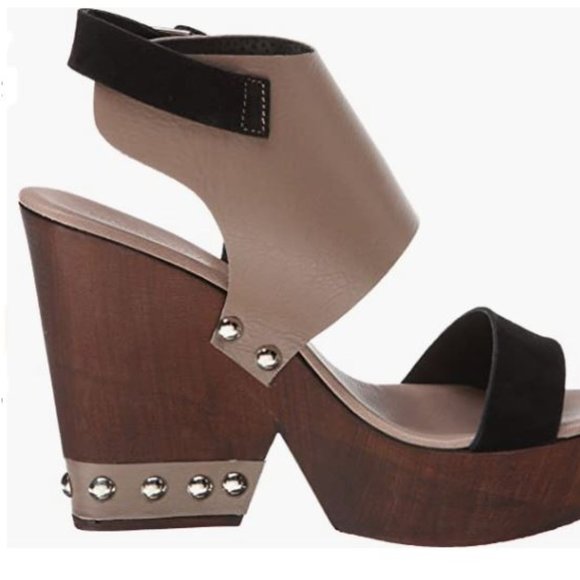 Charles David | Shoes | New Charles David Teishaleather Wood Studs ...